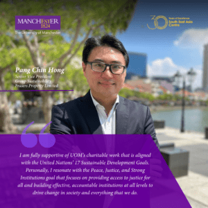 Social Responsibility Part 2 of 6 – Alumni Profile: Dr Pang Chin Hong ...