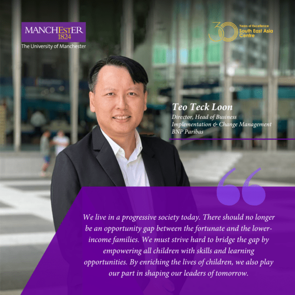 Social Responsibility Part 4 of 6 – Alumni Profile: Mr Teo Teck Loon ...
